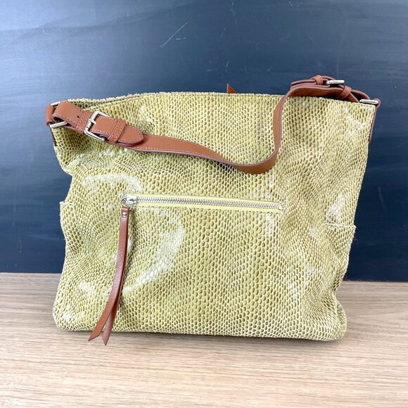 Sorial | Bags | Sorial Green Leather Shoulder Bag | Poshmark